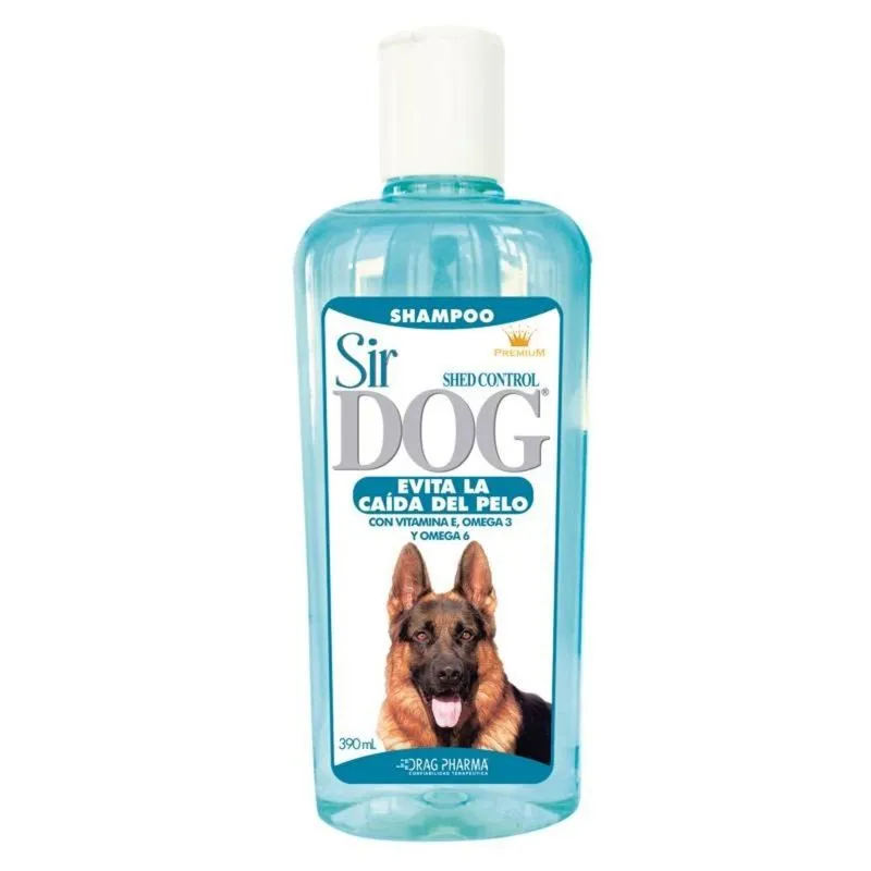 Shampoo Sir Dog control caída 390 ml - COOLPETSHOP